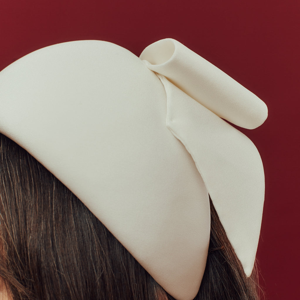 Silk Bow Headband – Elegant Modern Headwear by Awon Golding – Awon ...
