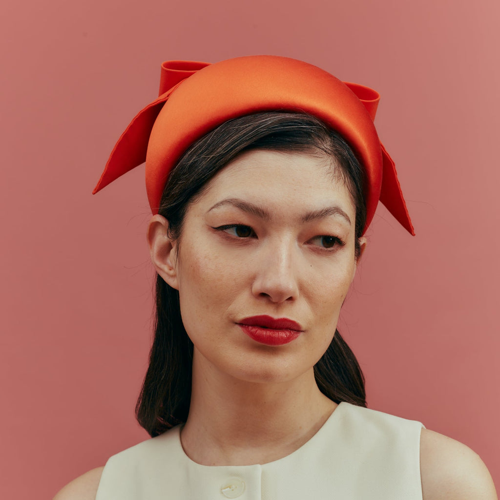 Silk Headband with Satin Bow | Royal Ascot Royal Enclosure–Appropriate ...