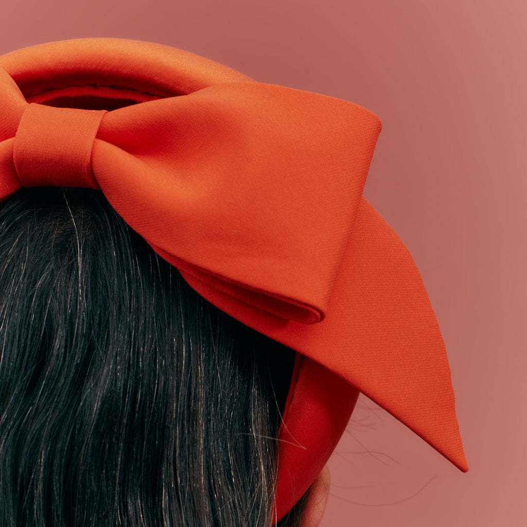 Silk Headband with Satin Bow | Royal Ascot Royal Enclosure–Appropriate ...