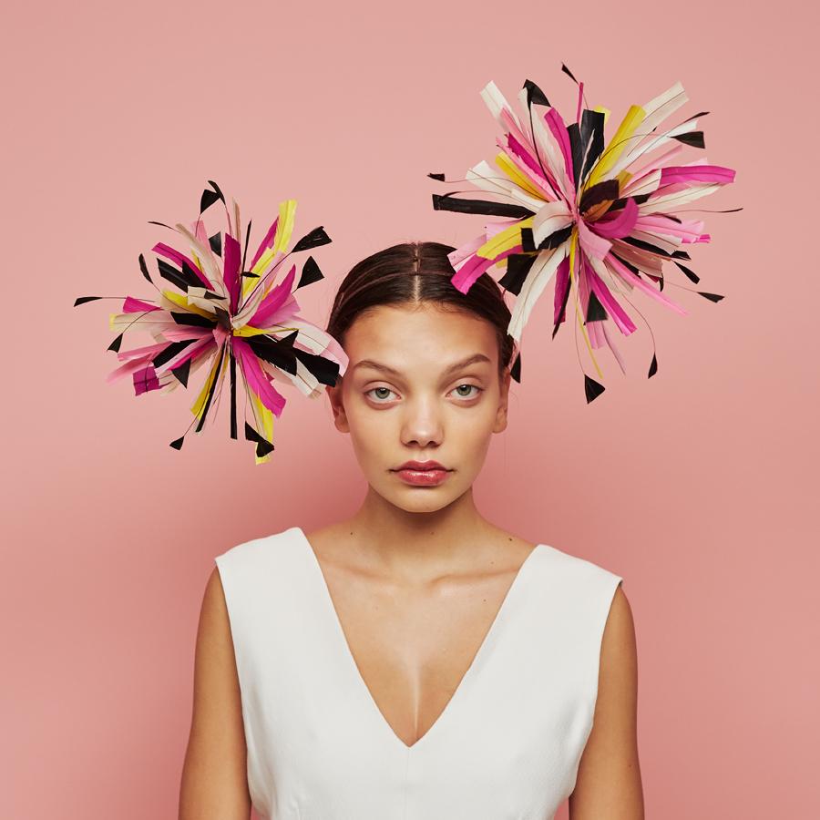 Spectra headpiece - Awon Golding Millinery