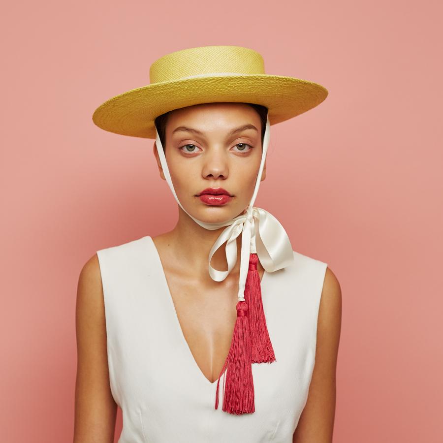 Focal hat - Awon Golding Millinery