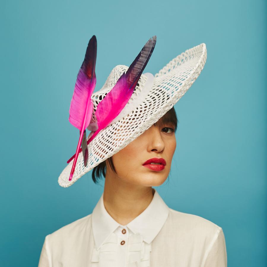 Oak hat - Awon Golding Milinery – Awon Golding Millinery