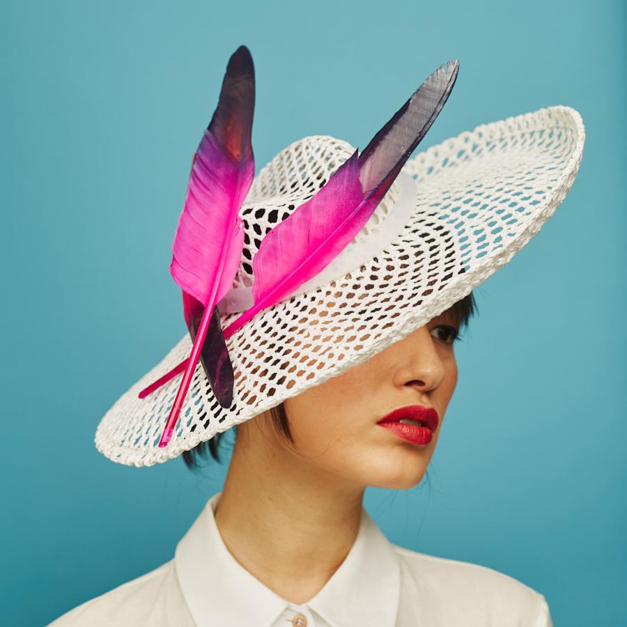 Oak hat - Awon Golding Milinery – Awon Golding Millinery